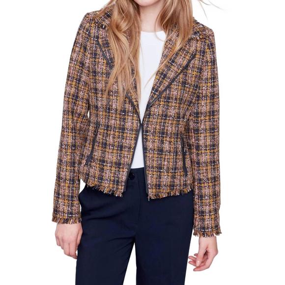 CHARLIE B | Jackets & Coats | New Charlie B Tweed Perfecto Jacket In ...